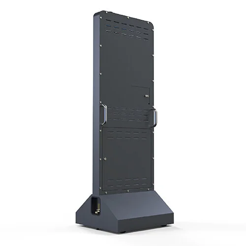 Movable Battery Powered Digital LCD Kiosk — Keewin Display