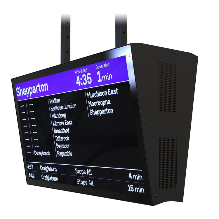 Passenger Info. LCD Displays — Keewin Display