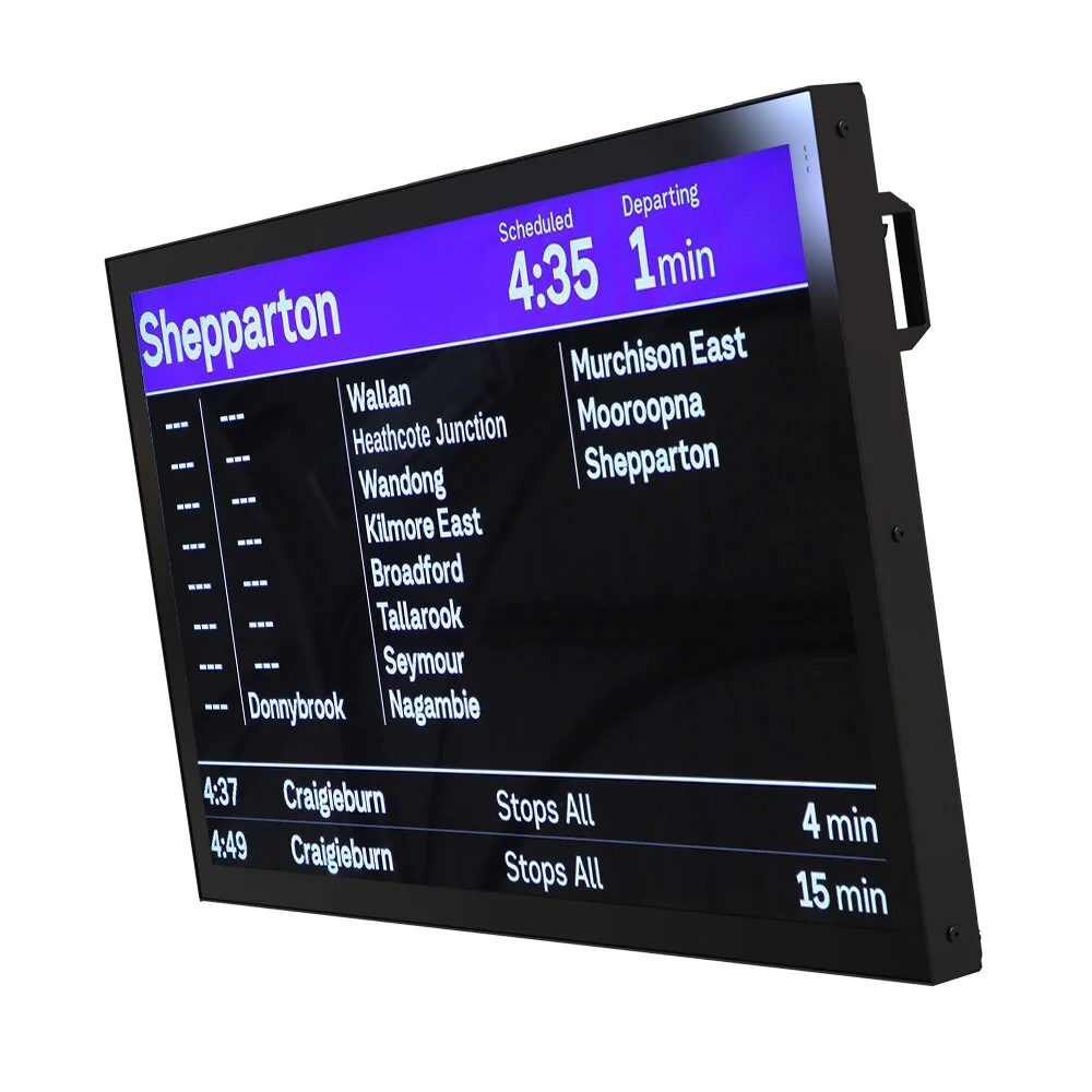 Passenger Info. LCD Displays — Keewin Display