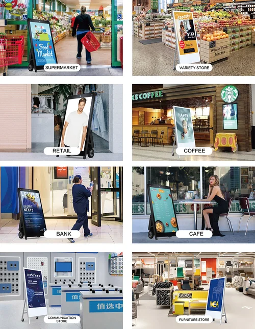 Movable Digital LCD Kiosk — Keewin Display