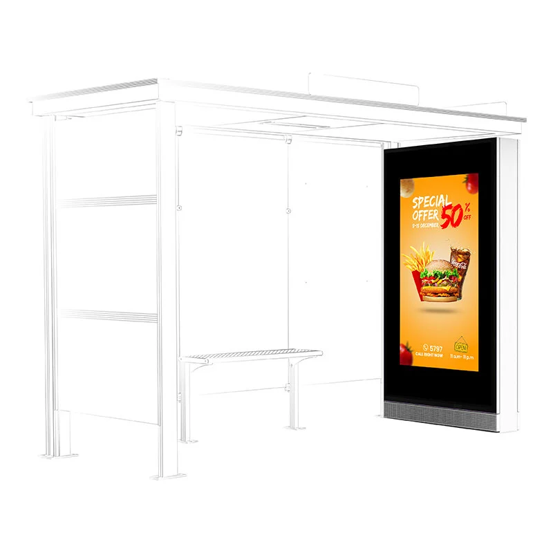 Digital Transit LCD Kiosk — Keewin Display