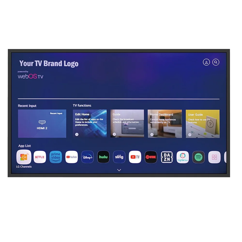 55 inch Semi Outdoor Smart TV — Keewin Display