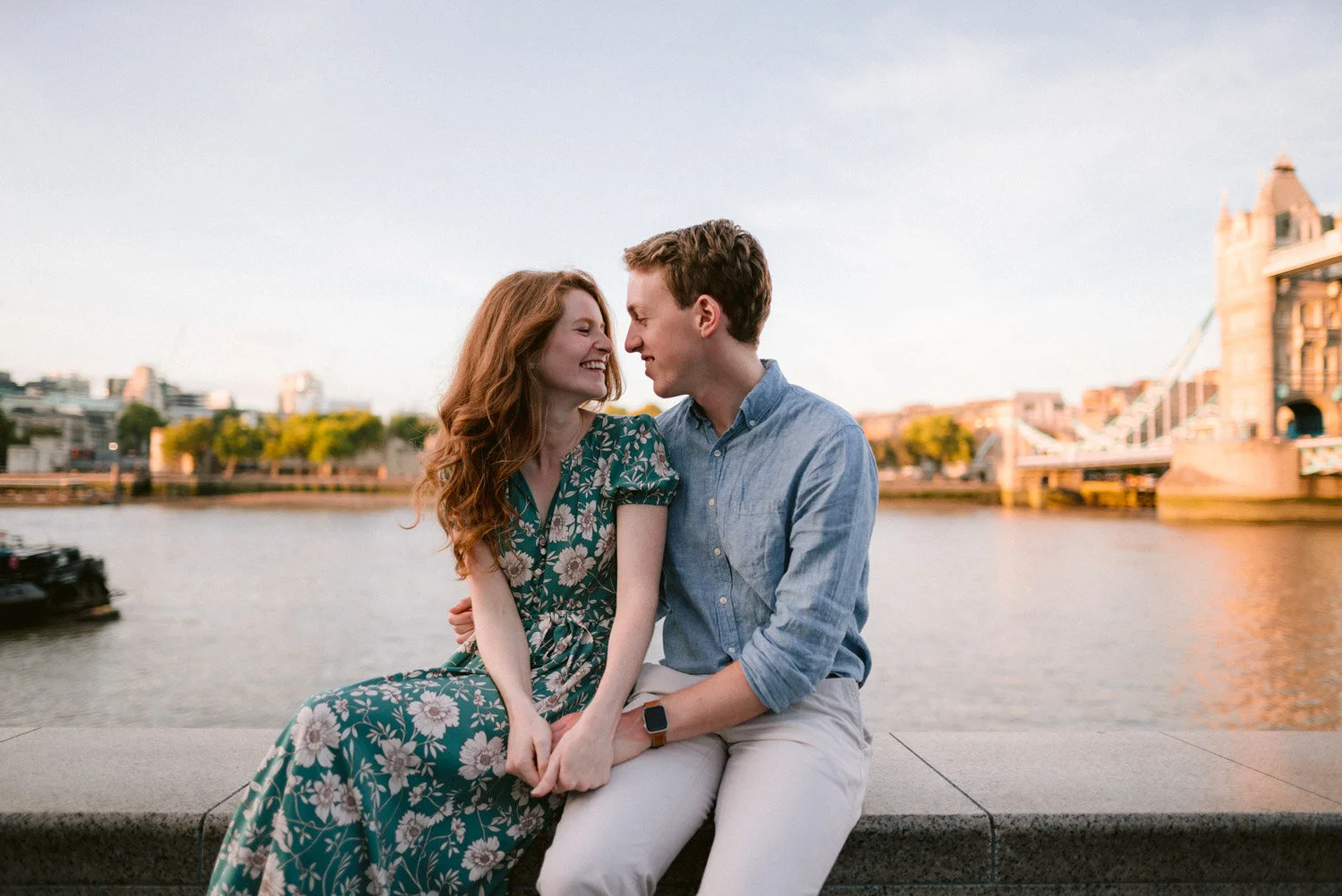 Engagement photoshoot at Tower Bridge, London — Sam Spicer Photography