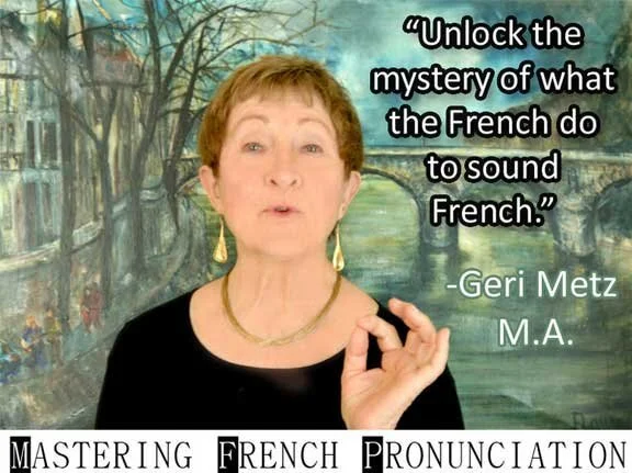 La liaison obligatoire — Pronouncing French w/ Geri Metz M.A.
