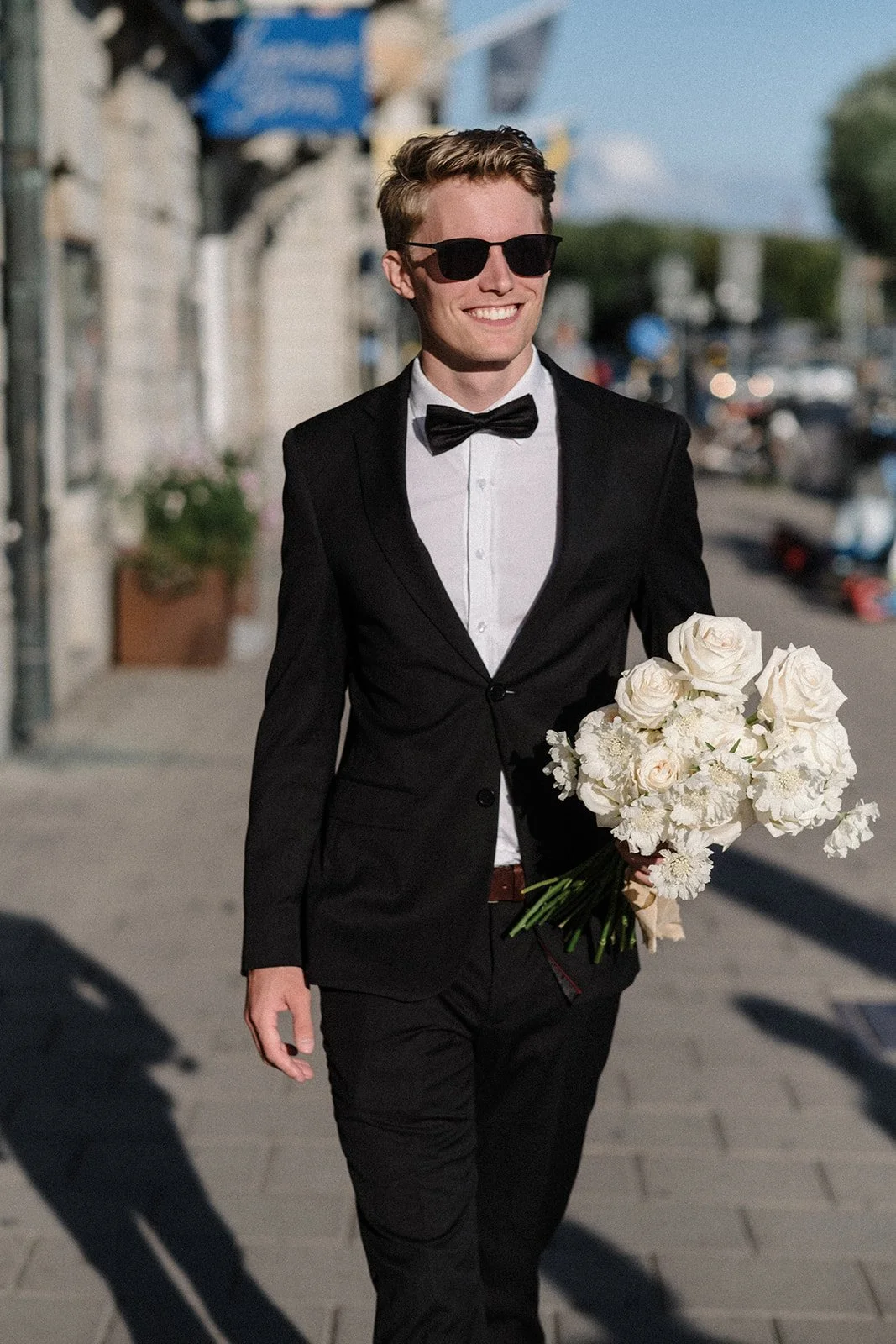 Inspiration Till Lyxigt Och Modernt Stadsbröllop: Paparazzi Style