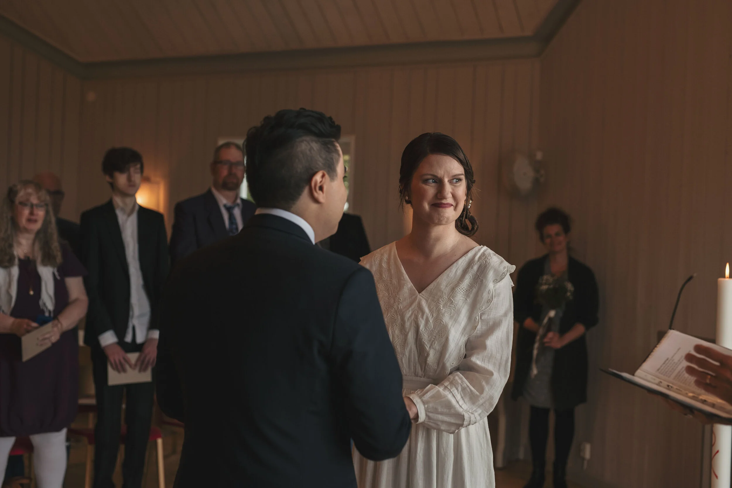 Intimt Septemberbröllop i Umeå: Maria + Jonas