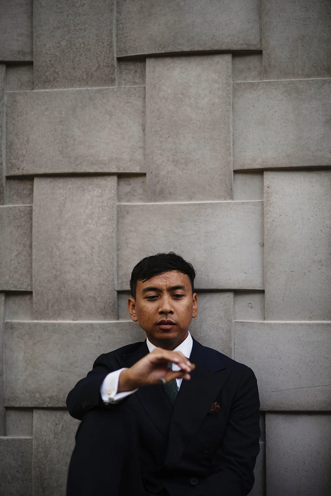 En kombination av trädgårdsbröllop och stadsbröllop: Malin + Alex