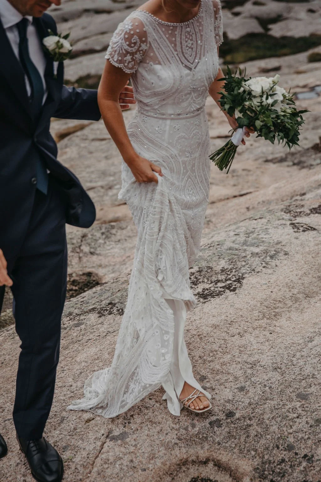 Sommarbröllop på Västkusten: Julia + Jacob