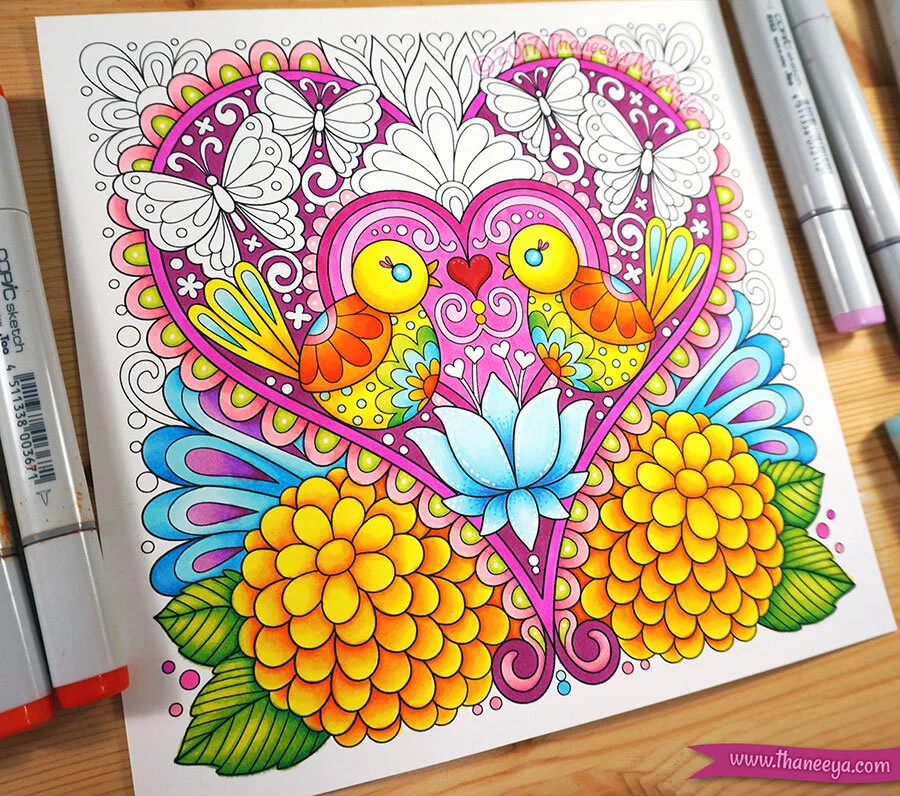 Power of Love Coloring Book by Thaneeya McArdle — Thaneeya.com