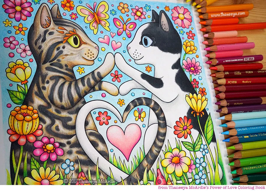 Power of Love Coloring Book by Thaneeya McArdle — Thaneeya.com