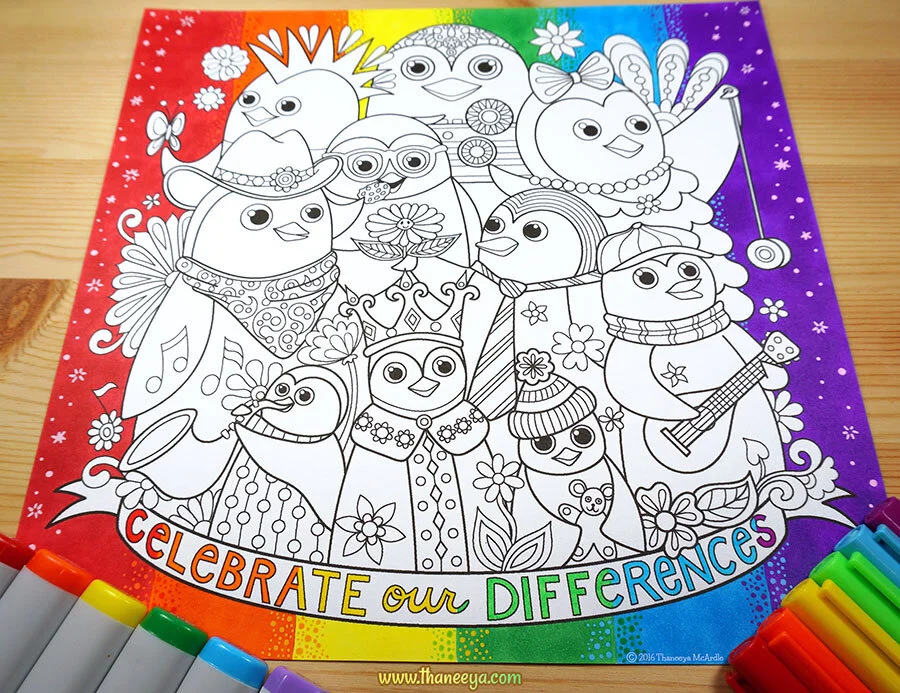 Live for Today Coloring Book by Thaneeya McArdle — Thaneeya.com