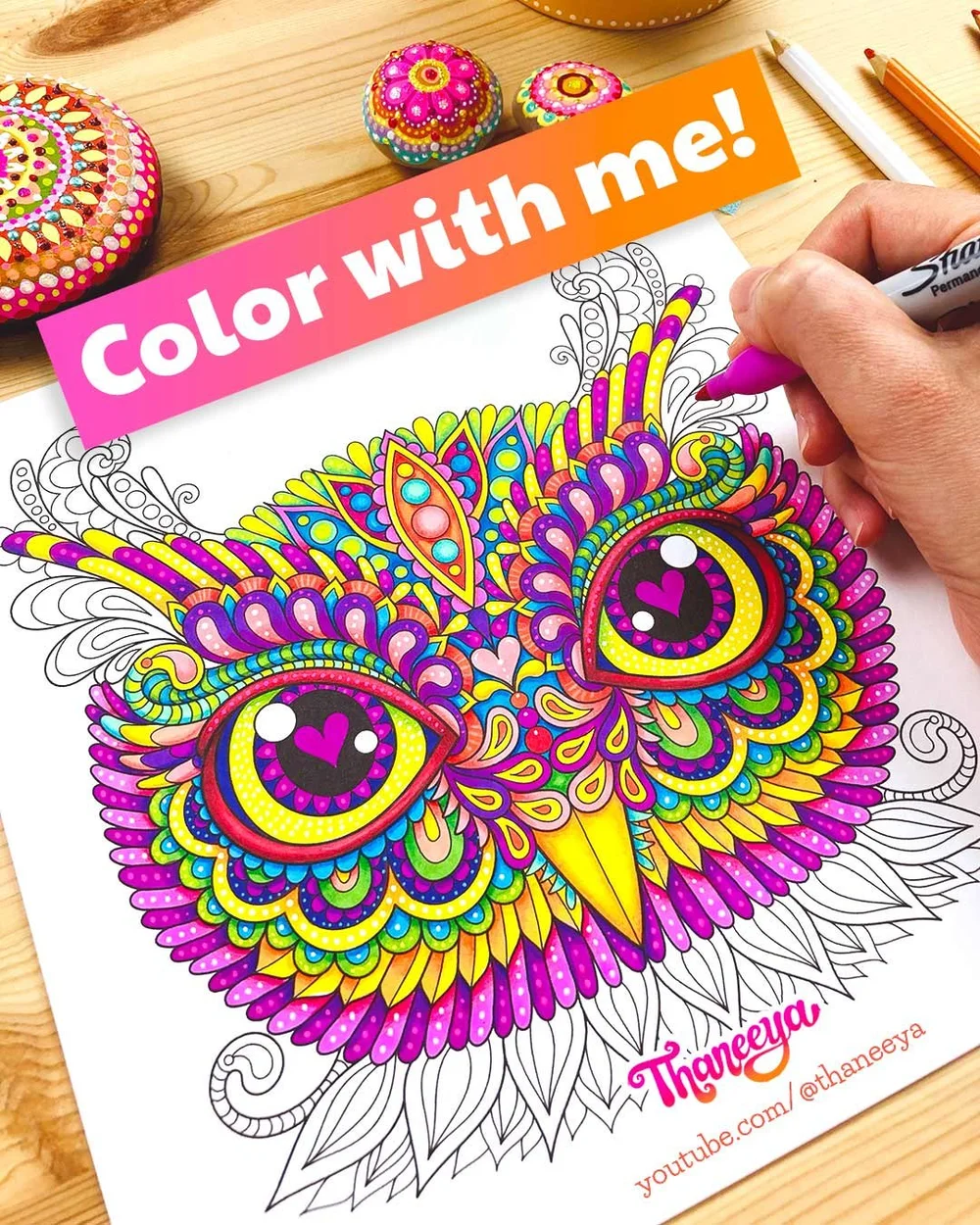 Easy Adult Coloring Techniques for Markers and Colored Pencils ...