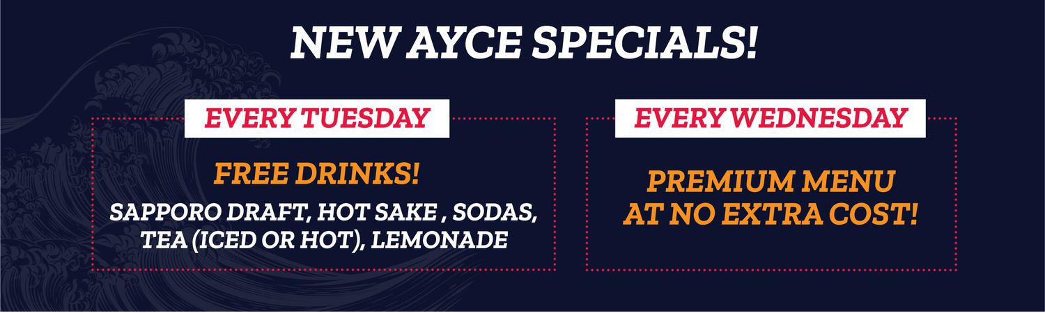 AYCE* — Umi Sushi