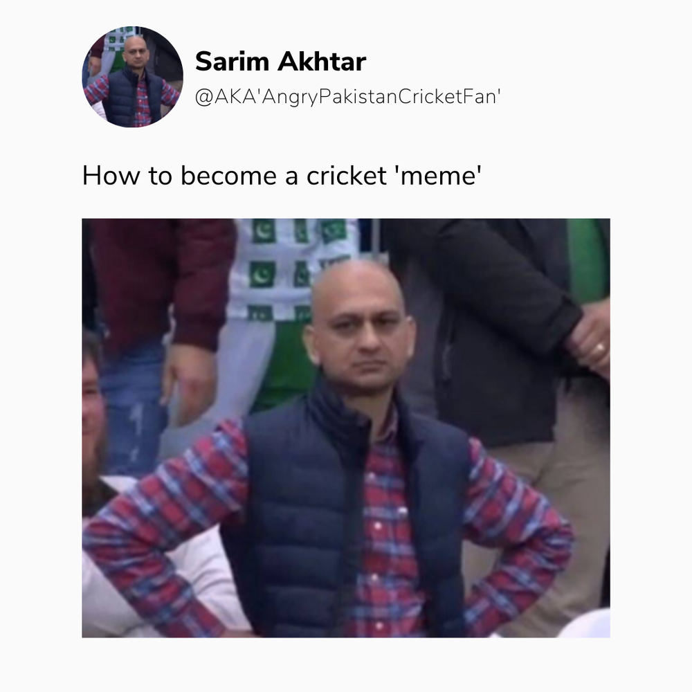 What happens when you become a cricket 'meme’ — MrRichardClarke ...