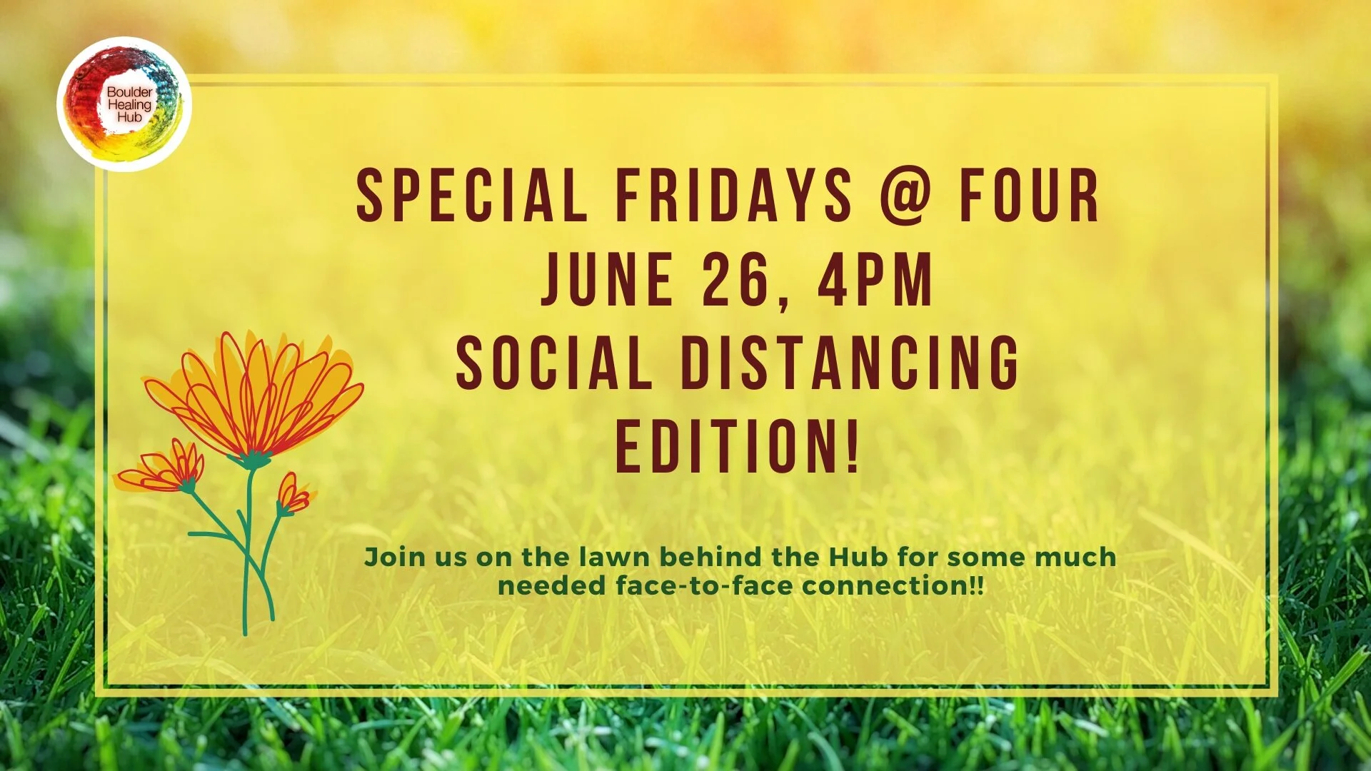 "Fridays at Four" - Special Social Distancing Edition! - For Hub ...