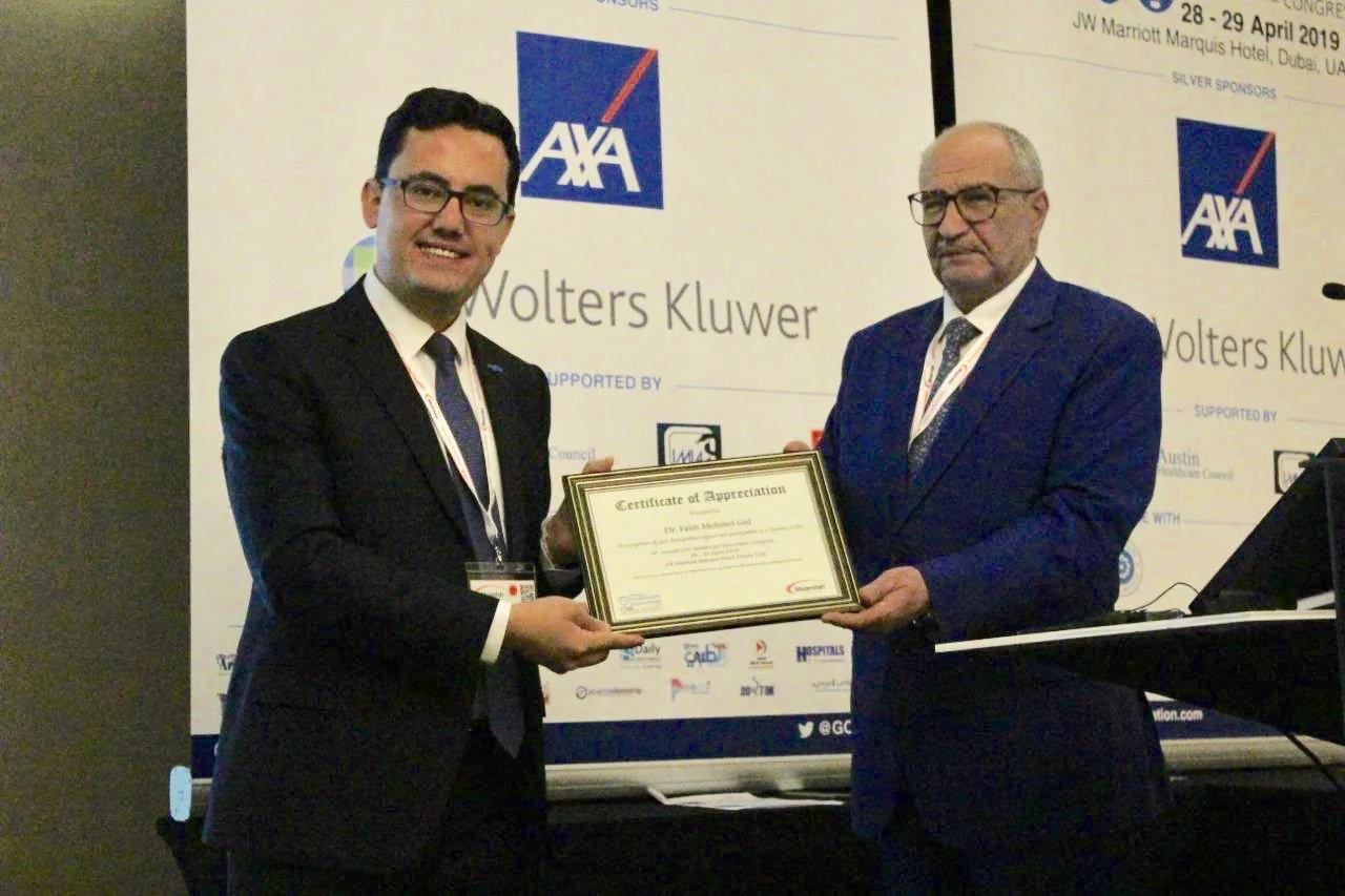 Speech & Awards Gallery — Dr. Fatih Mehmet GUL