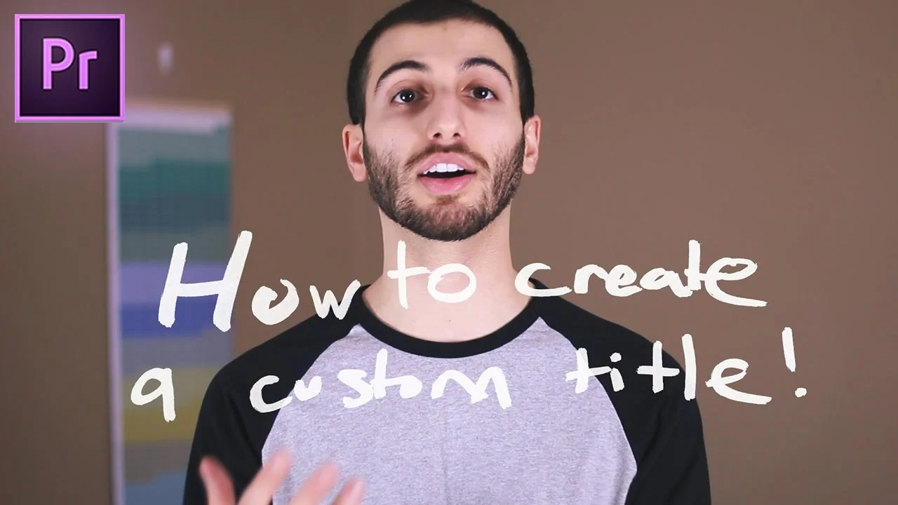 Justin Odisho How To Create A Handwritten Title Text Effect In Adobe Justin Odisho How To Create A Handwritten Title Text Effect In Adobe