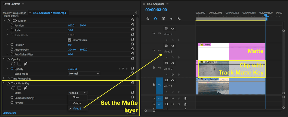 What Are Track Mattes? (10 Free Transitions for Premiere Pro ...