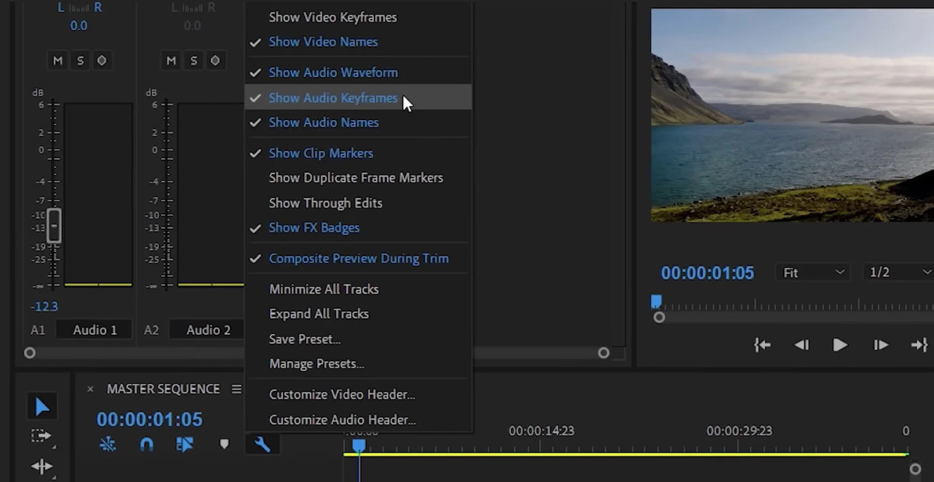 Adding Audio Track Keyframes in Premiere Pro — Premiere Bro