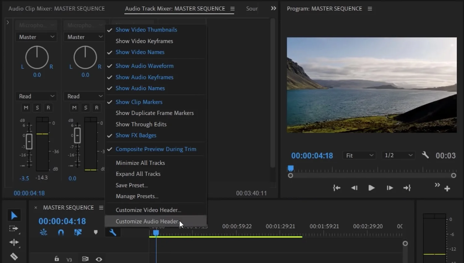 Adding Audio Track Keyframes in Premiere Pro — Premiere Bro
