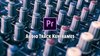 Adding Audio Track Keyframes in Premiere Pro — Premiere Bro