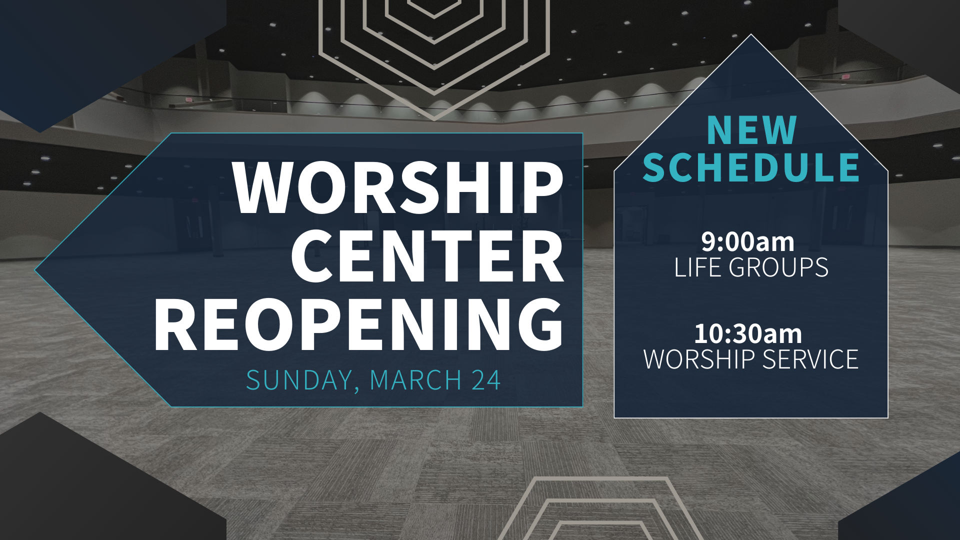 Worship Center Reopening | New Schedule — First Moore Baptist Church