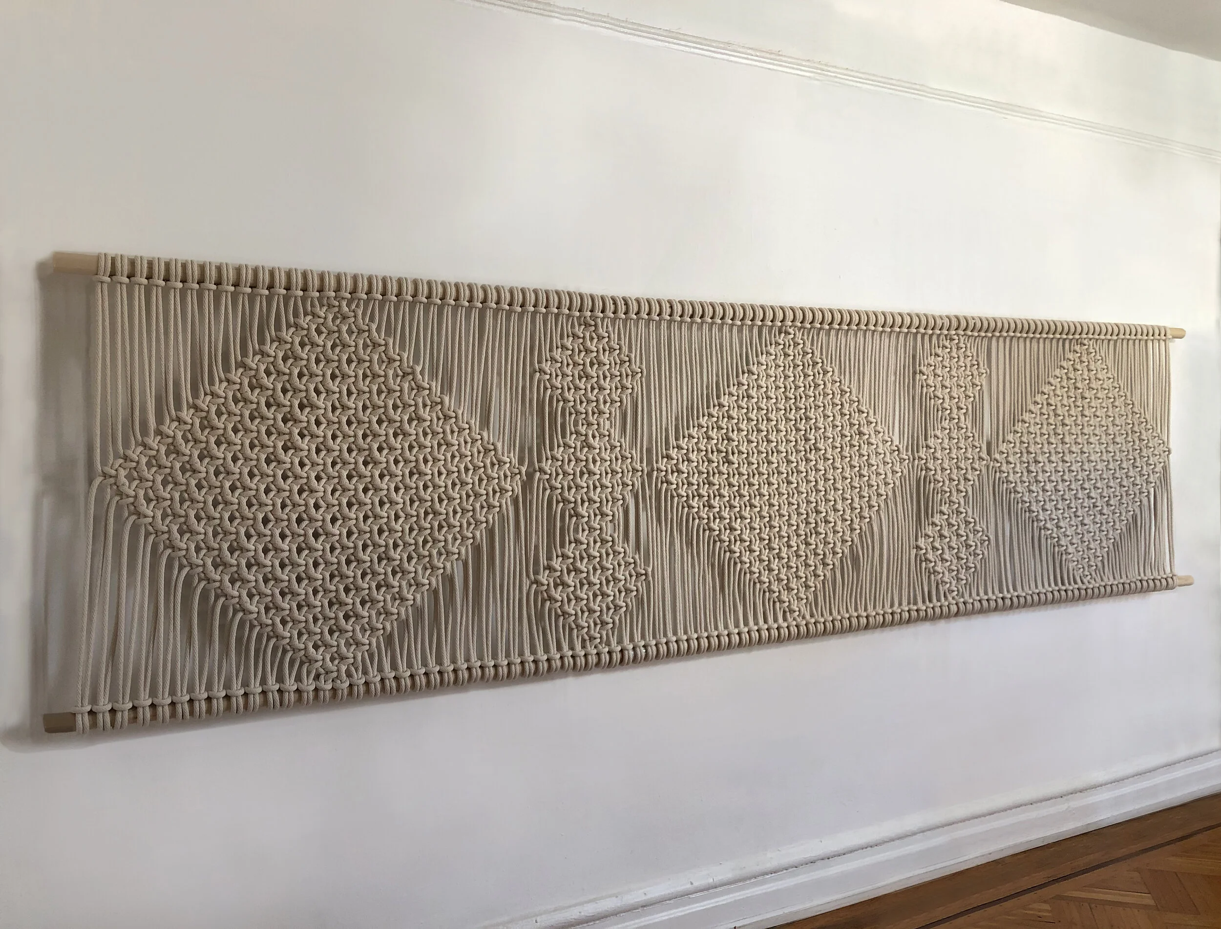 MACRAME HEADBOARD 12' — MACRO MACRAMÉ