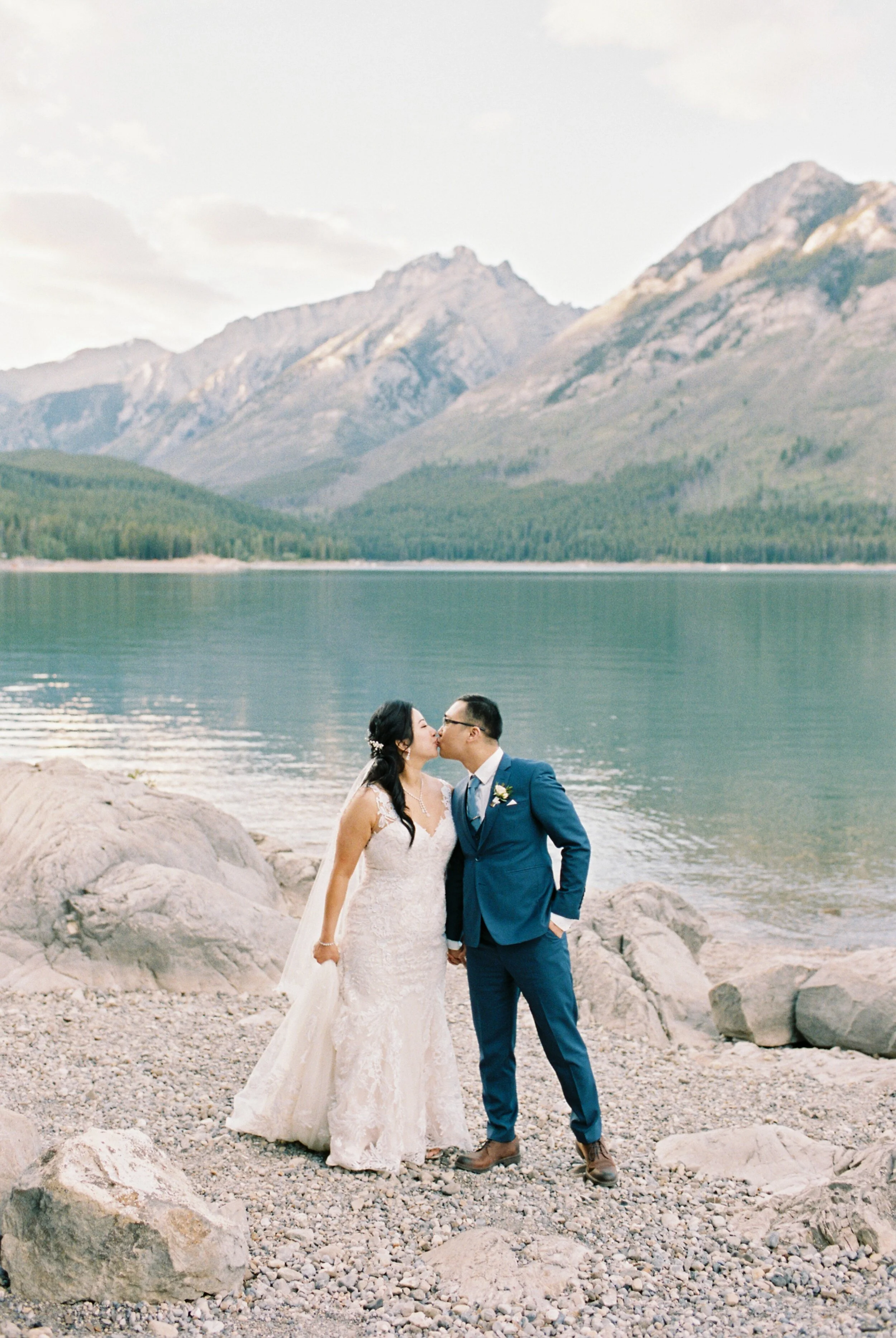 Banff Wedding Portraits — Calgary Wedding Photographers | Justine ...