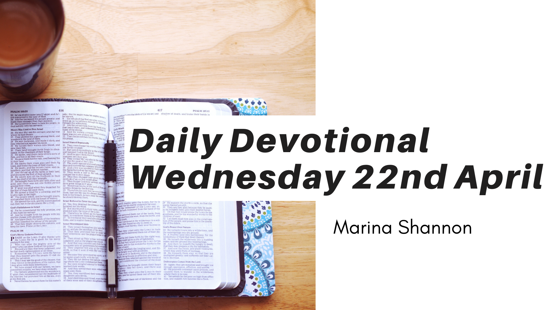 Daily Devotional Online — Orewa Community Church