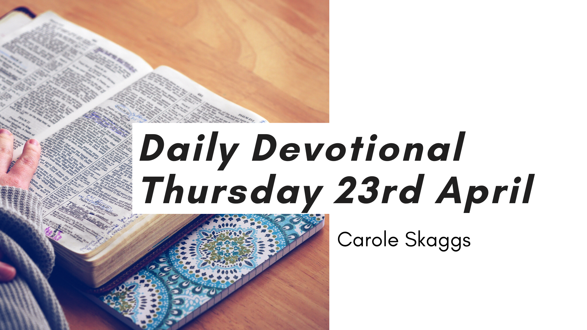 Daily Devotional Online — Orewa Community Church