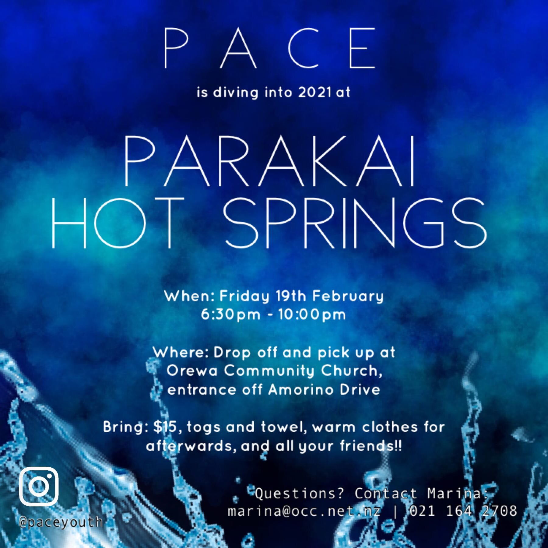 PACE Youth Group — Orewa Community Church