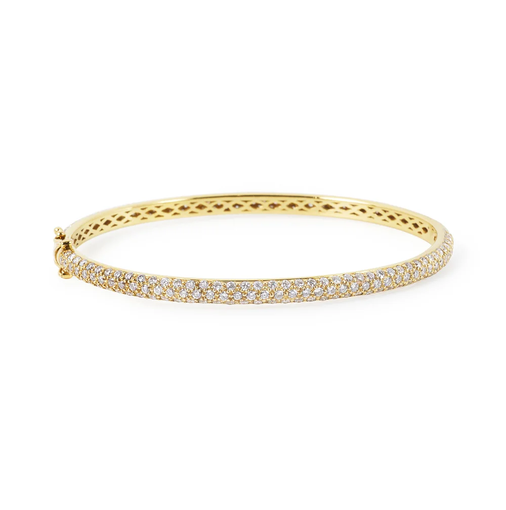 Pave Diamond Bangles