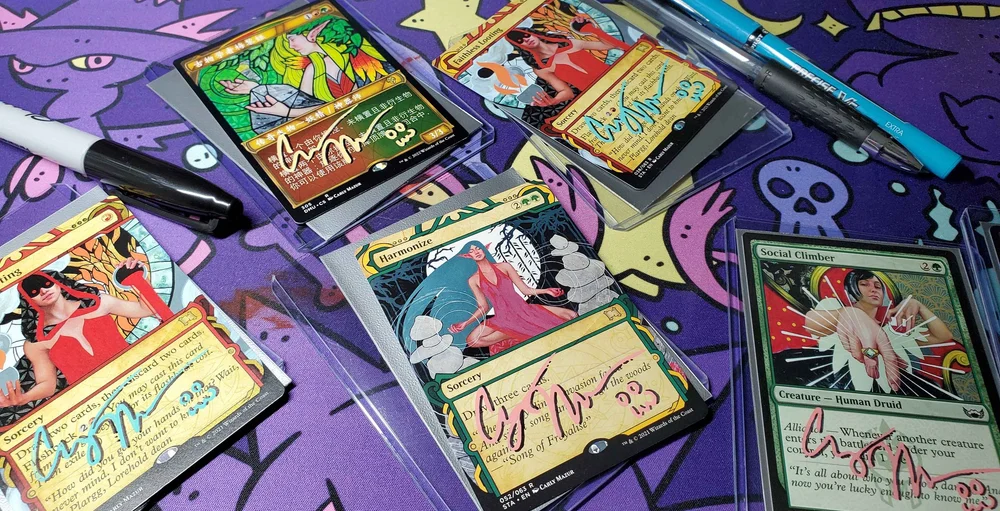 mtg signatures — Carly Janine Mazur