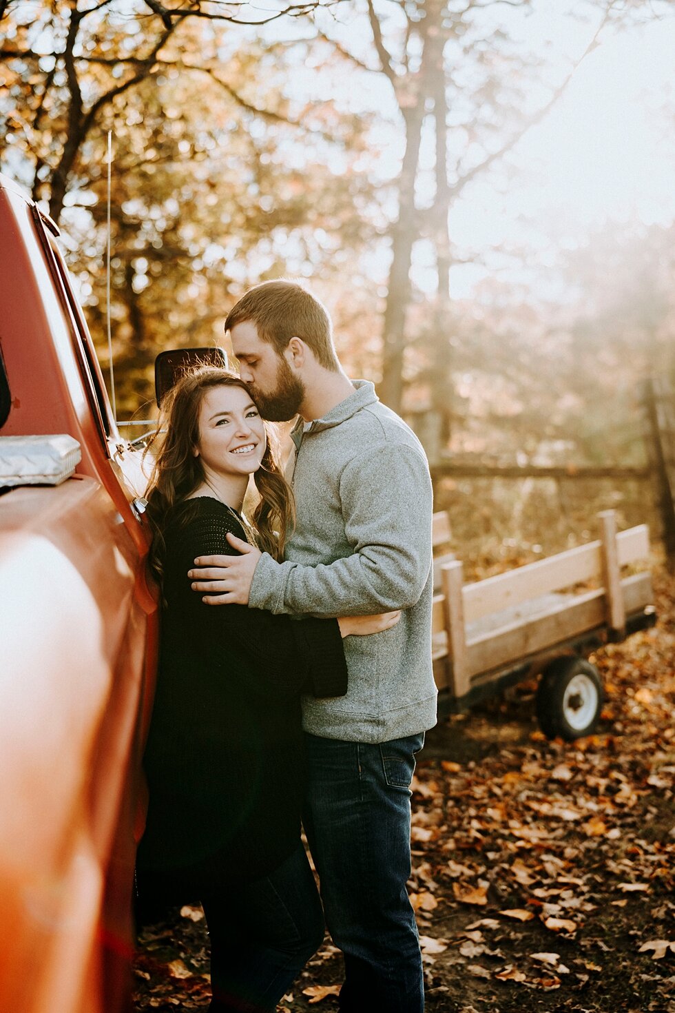 Country Couple Photography With Truck