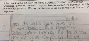 Write Now Right Now-The Blog-A Topic Sentence for Responding to Texts