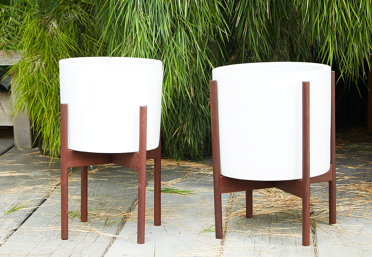 Case Study Ceramic Pots and Planters by Modernica — FLORA GRUBB GARDENS