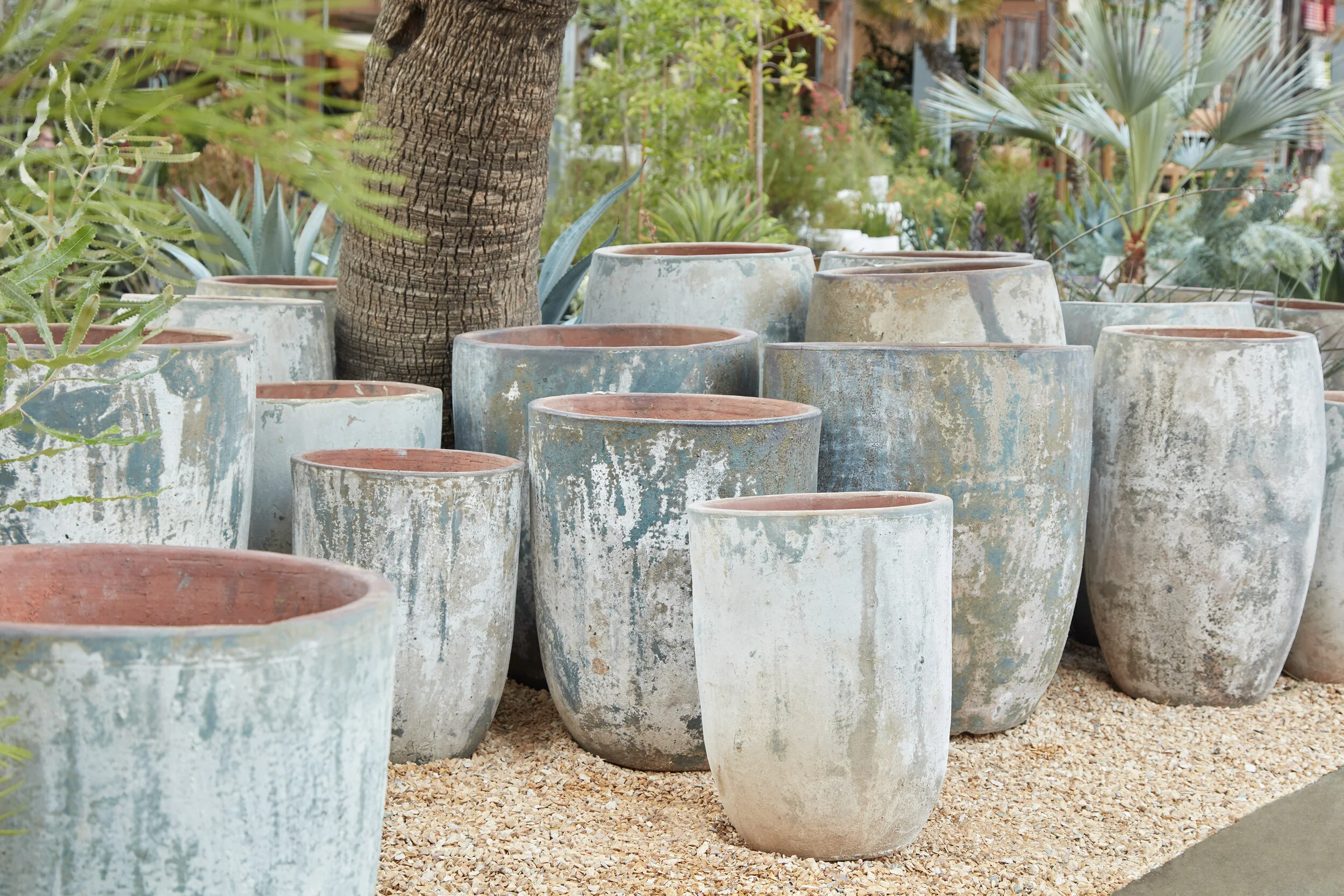 Rustic Ceramic Glazed Pots and Planters — FLORA GRUBB GARDENS
