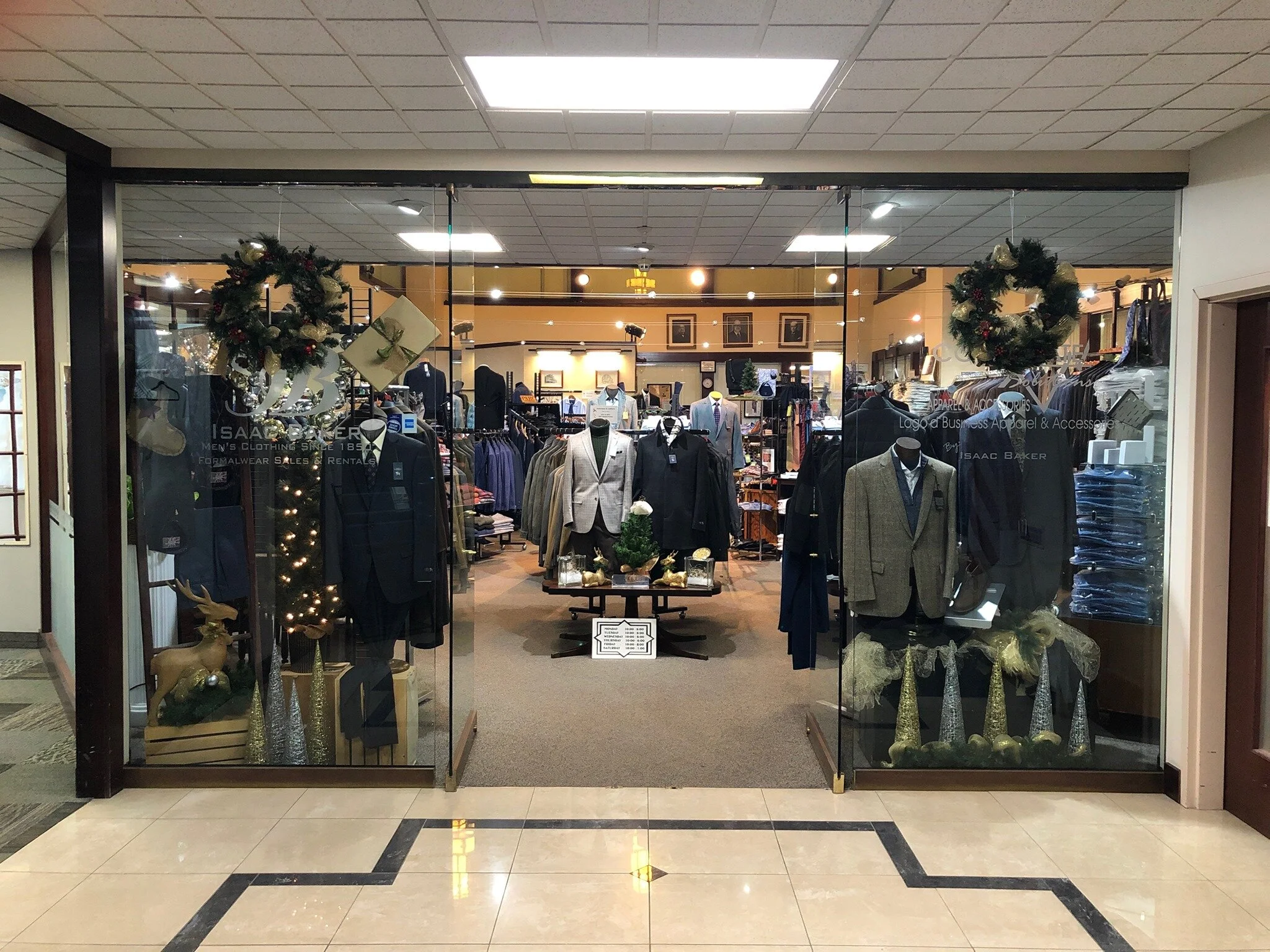 Isaac Baker Menswear