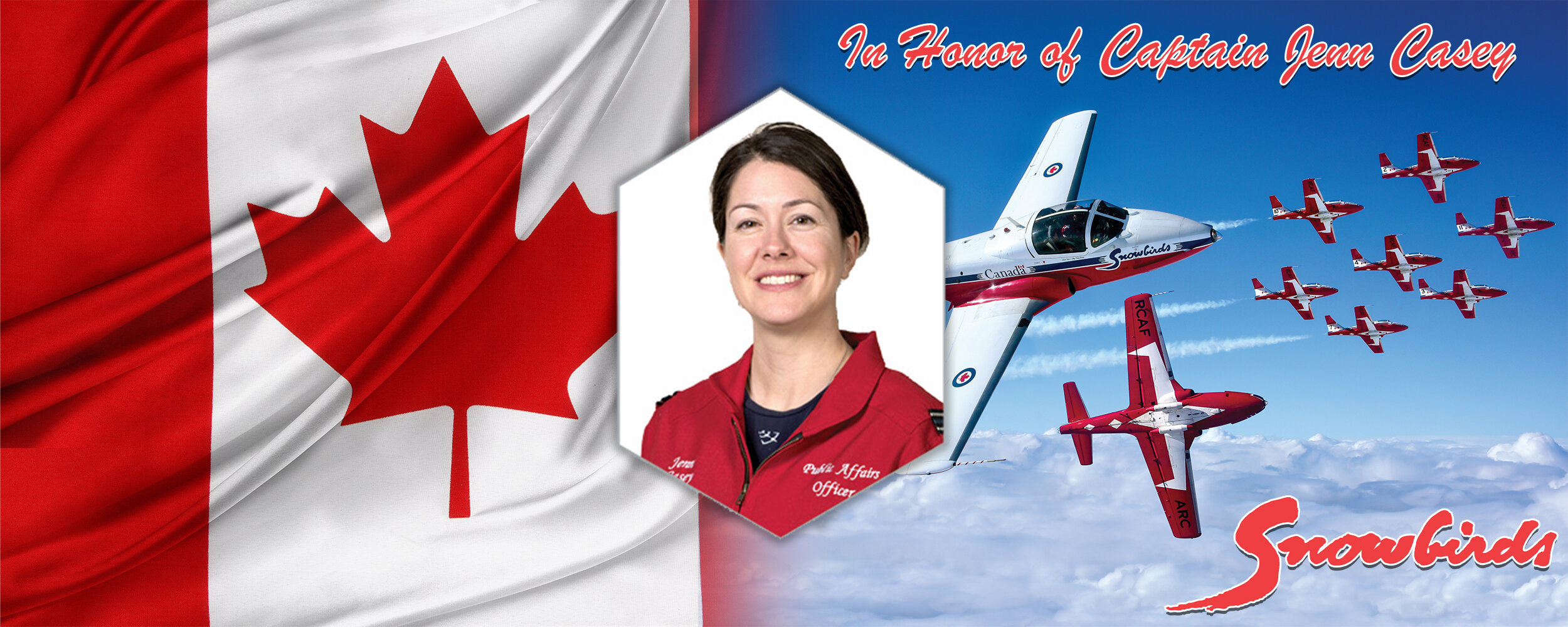 Captain Jenn Casey Killed in Canadian Snowbirds Crash; Captain Richard ...
