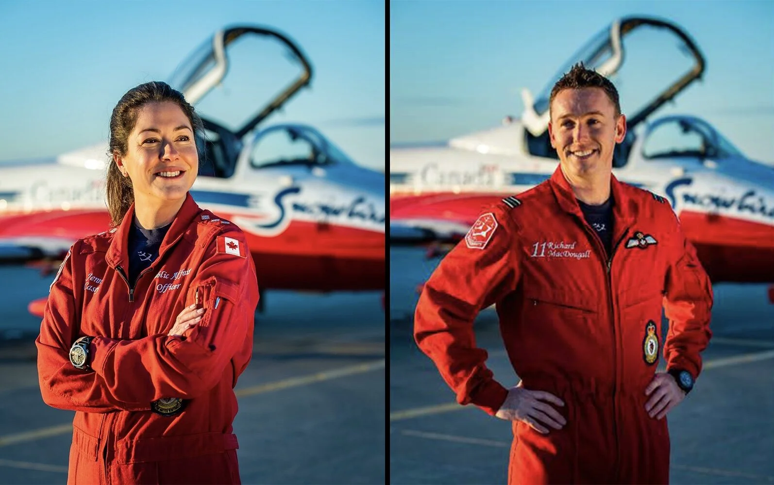 Captain Jenn Casey Killed in Canadian Snowbirds Crash; Captain Richard ...