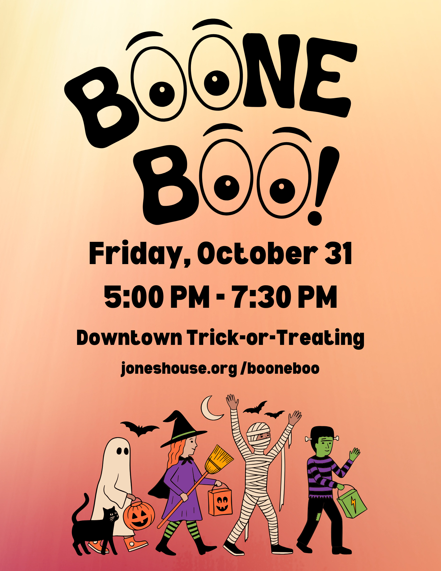 Boone Boo! — Jones House Cultural Center