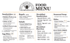 Menu — East Simpson Coffee Company