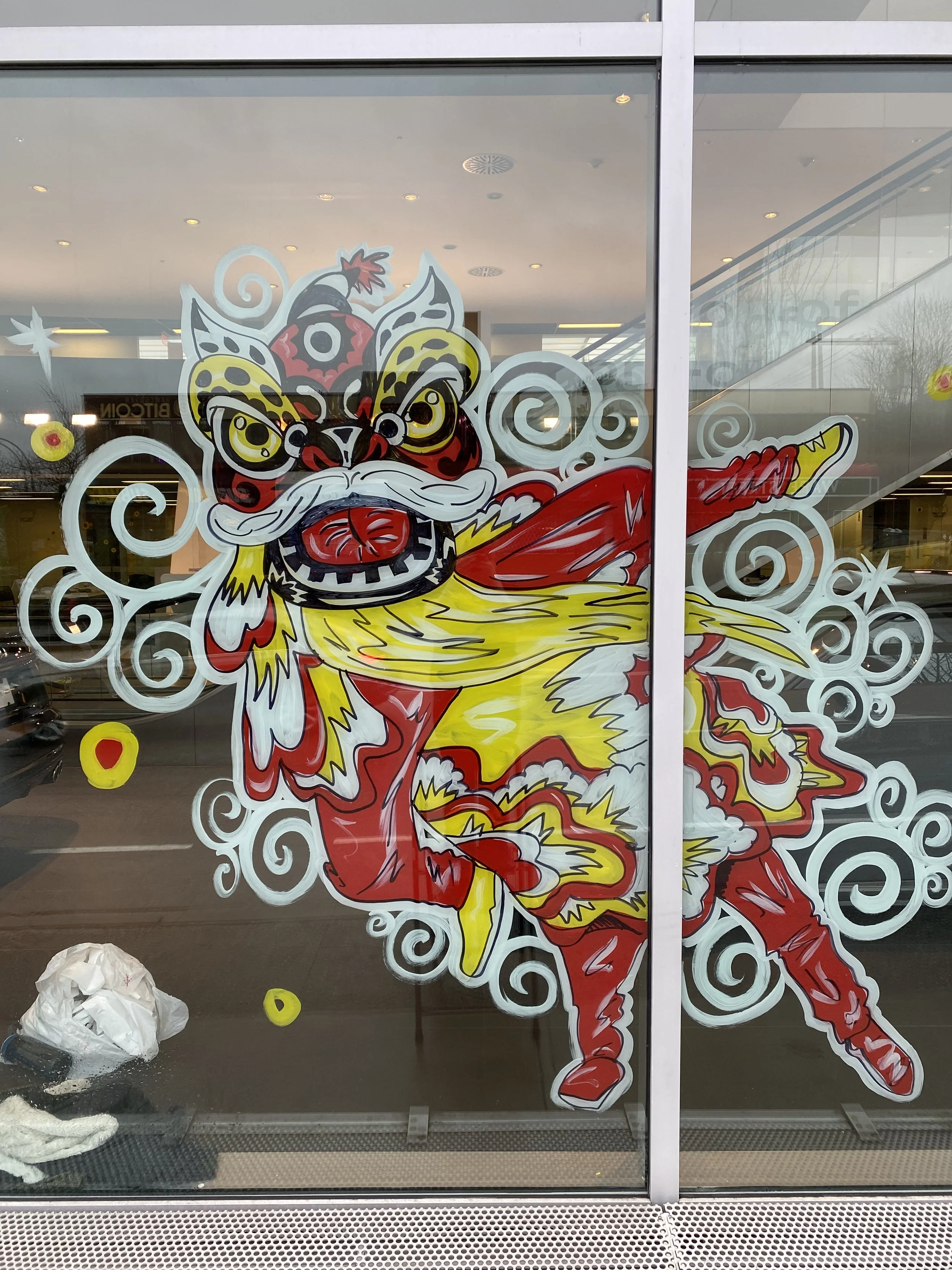 Artistic Flair-windowpainting