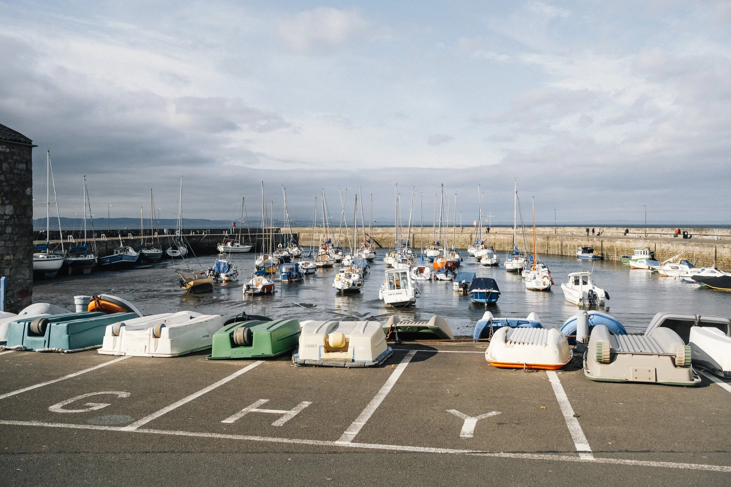 Musselburgh Beach near Edinburgh, Scotland - UK — Haarkon