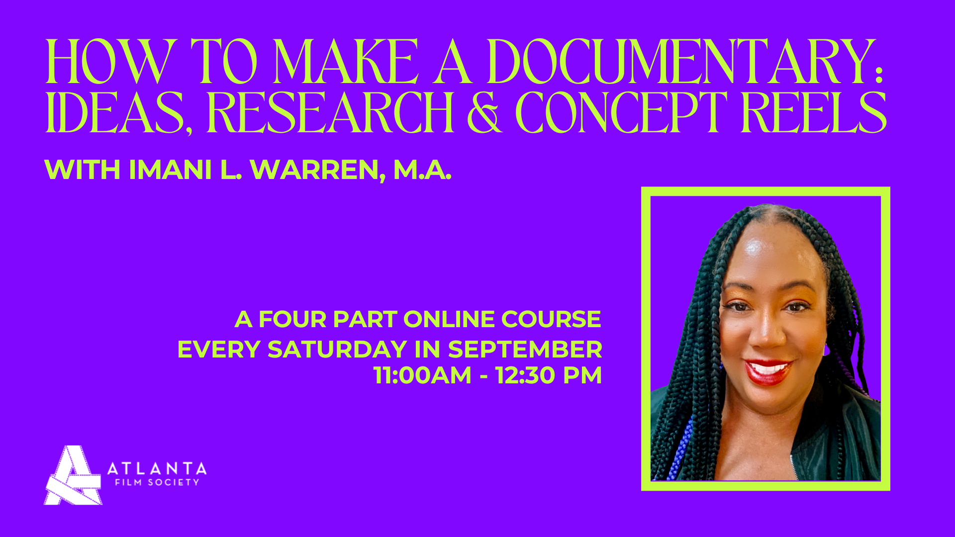 Upcoming Atlanta Film Society Screenings and Events — Atlanta Film Society