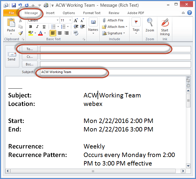 Turning Emails Into Appointments In Outlook Email Overload Solutions Turning Emails Into Appointments In Outlook Email Overload Solutions