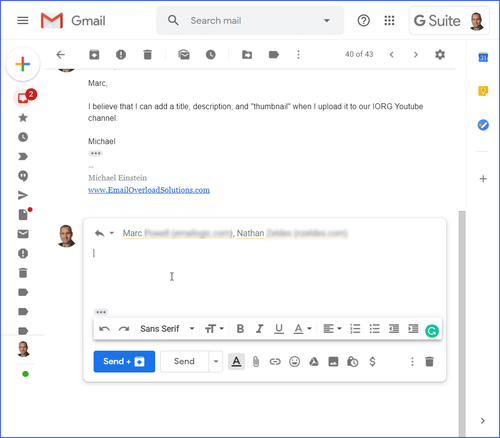 How to Change the Subject Line in Gmail when Replying — Email Overload ...
