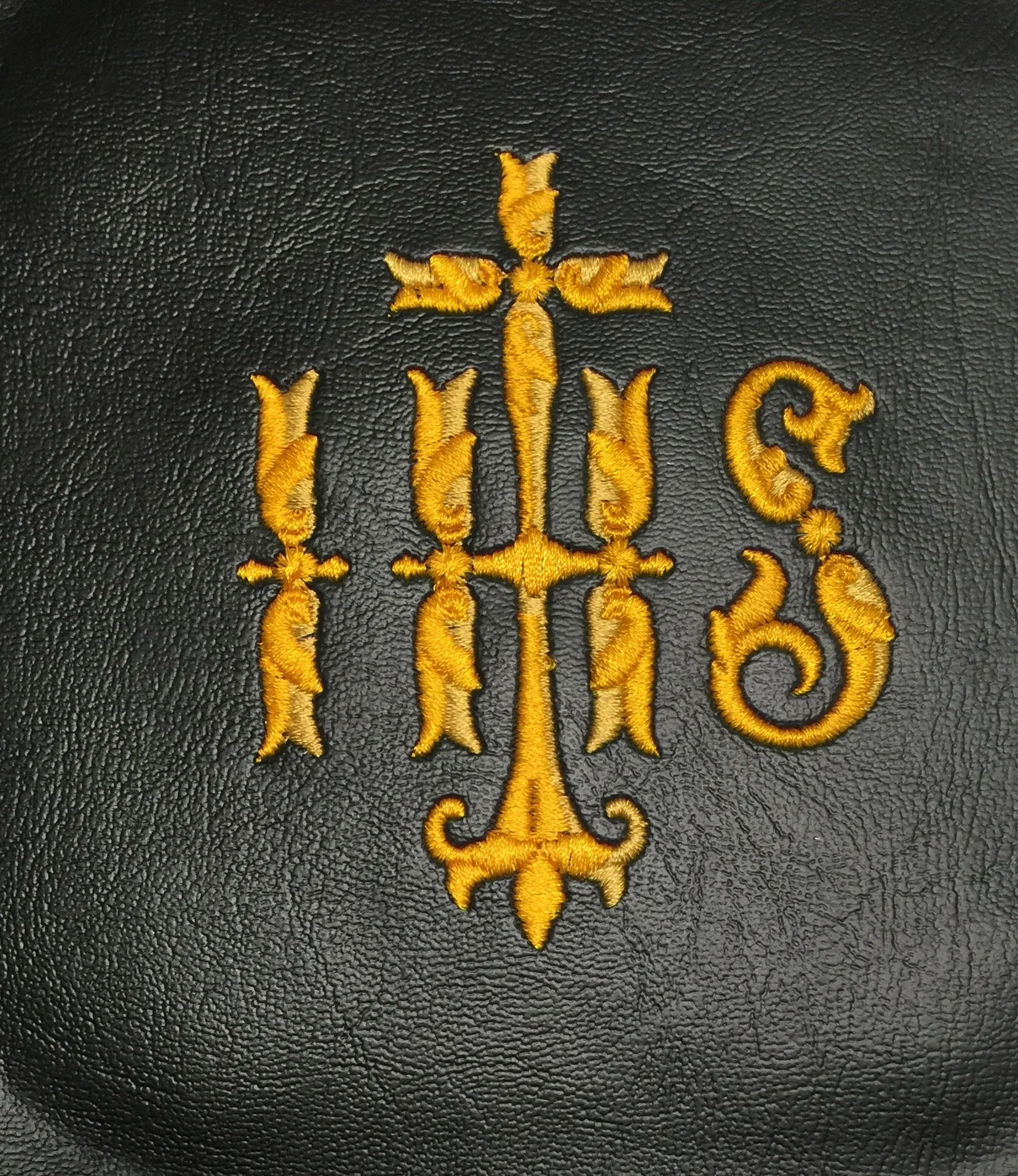Fancy IHS Missal Cover — Custom Missal & Breviary Covers