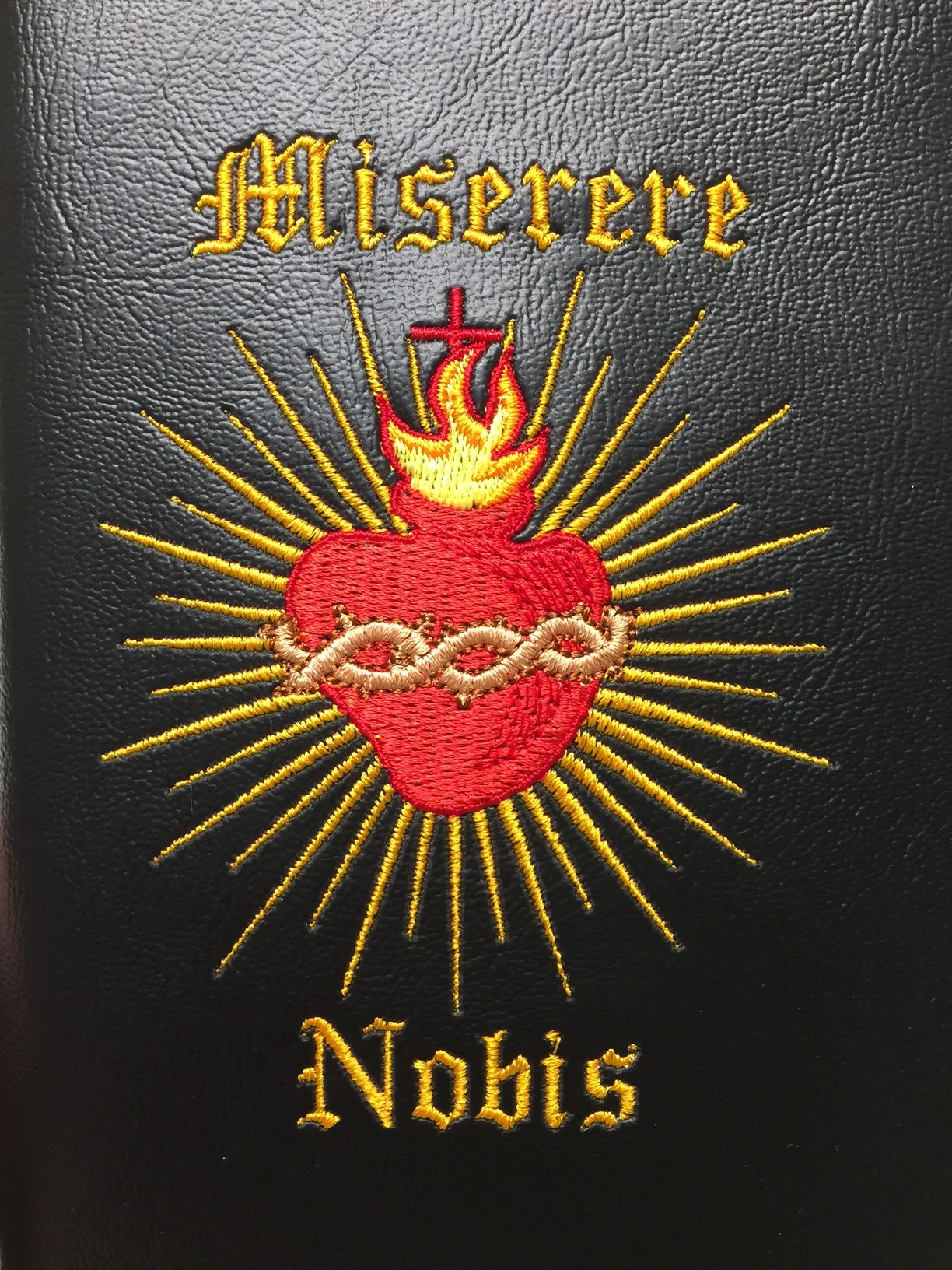 Cor Jesu Missal Cover — Custom Missal & Breviary Covers