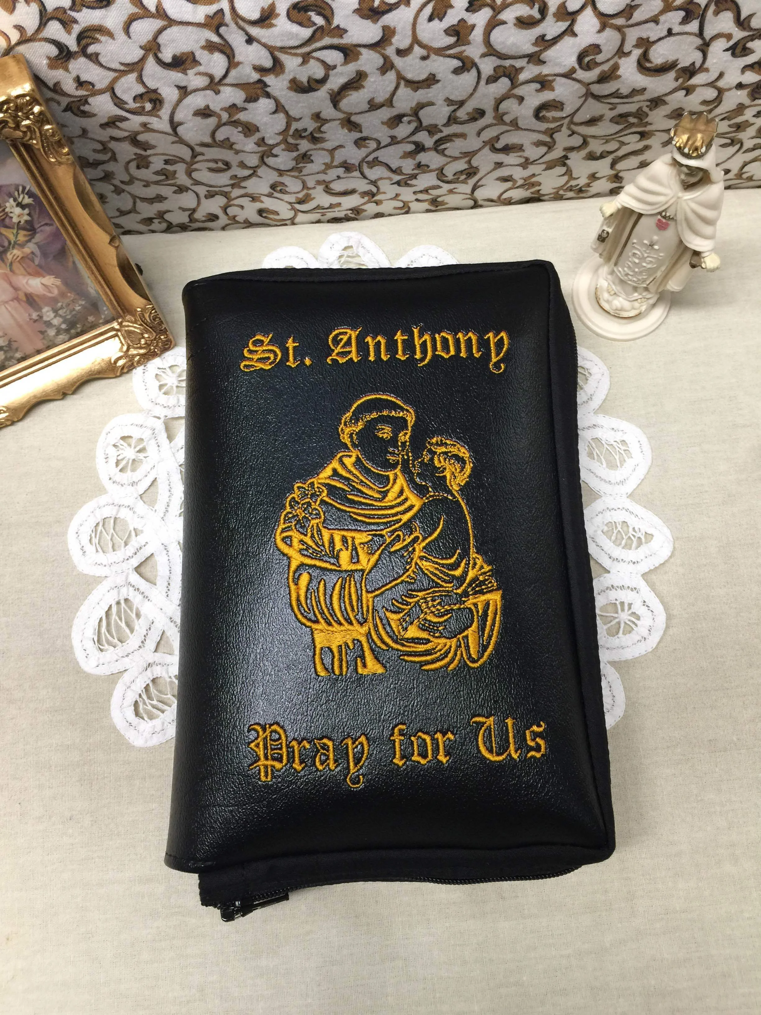 St. Anthony Missal Cover — Custom Missal & Breviary Covers